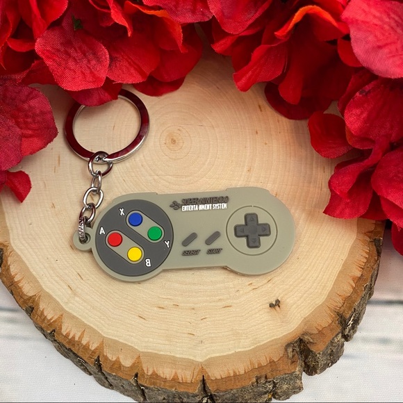 Accessories | Nintendo Super Nintendo Controller Keychain | Poshmark